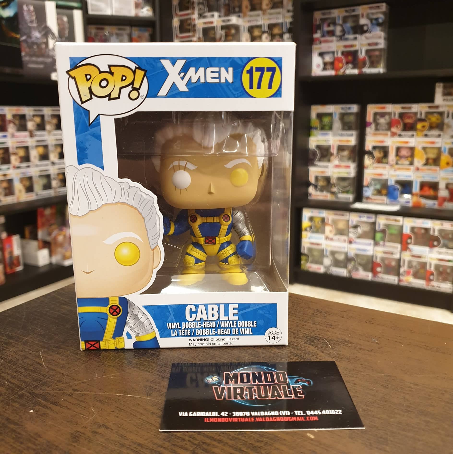 Funko Pop Cable – X-Men n 177 – MONDO VIRTUALE