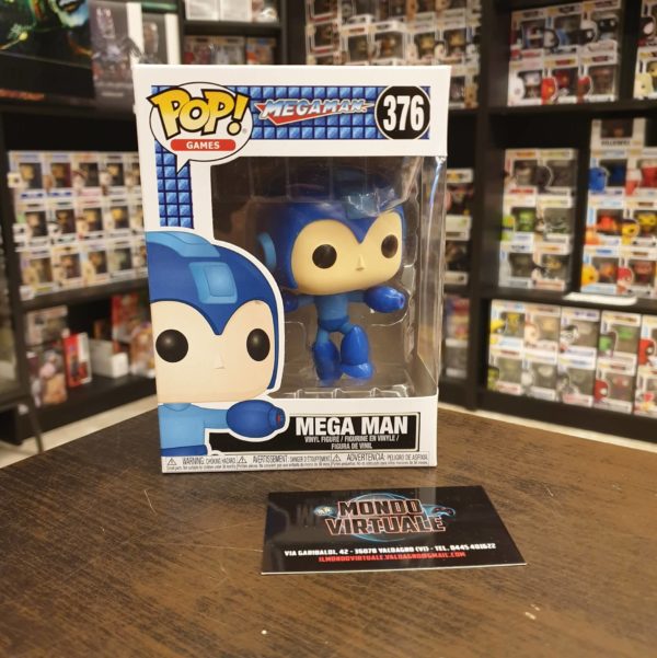 Funko Pop Mega Man – Megaman n 376 – MONDO VIRTUALE