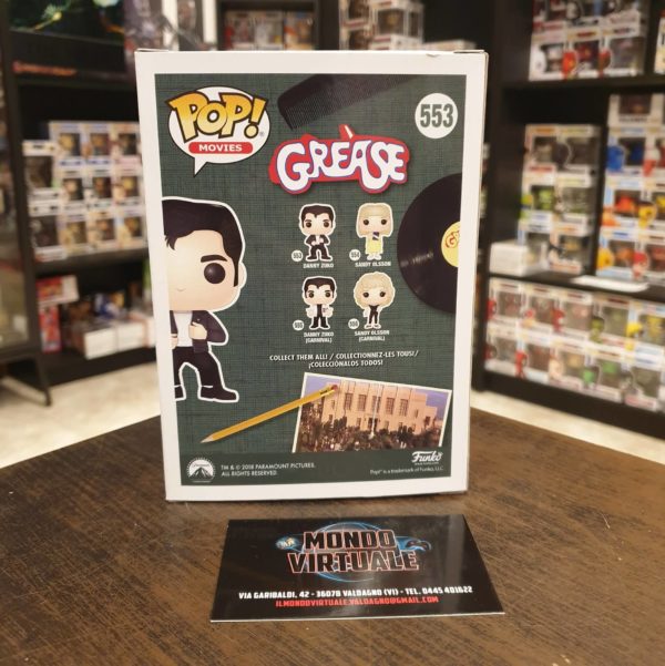 Funko Pop Danny Zuko – Grease n 553 – MONDO VIRTUALE