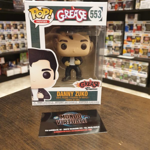 Funko Pop Danny Zuko – Grease n 553 – MONDO VIRTUALE