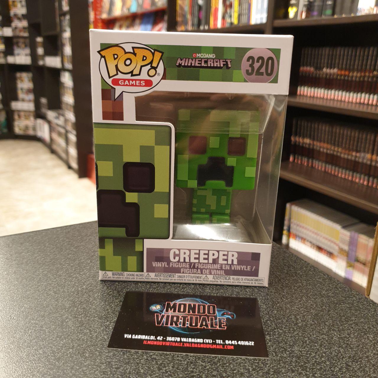 Funko Pop 320 Creeper – Minecraft | MONDO VIRTUALE