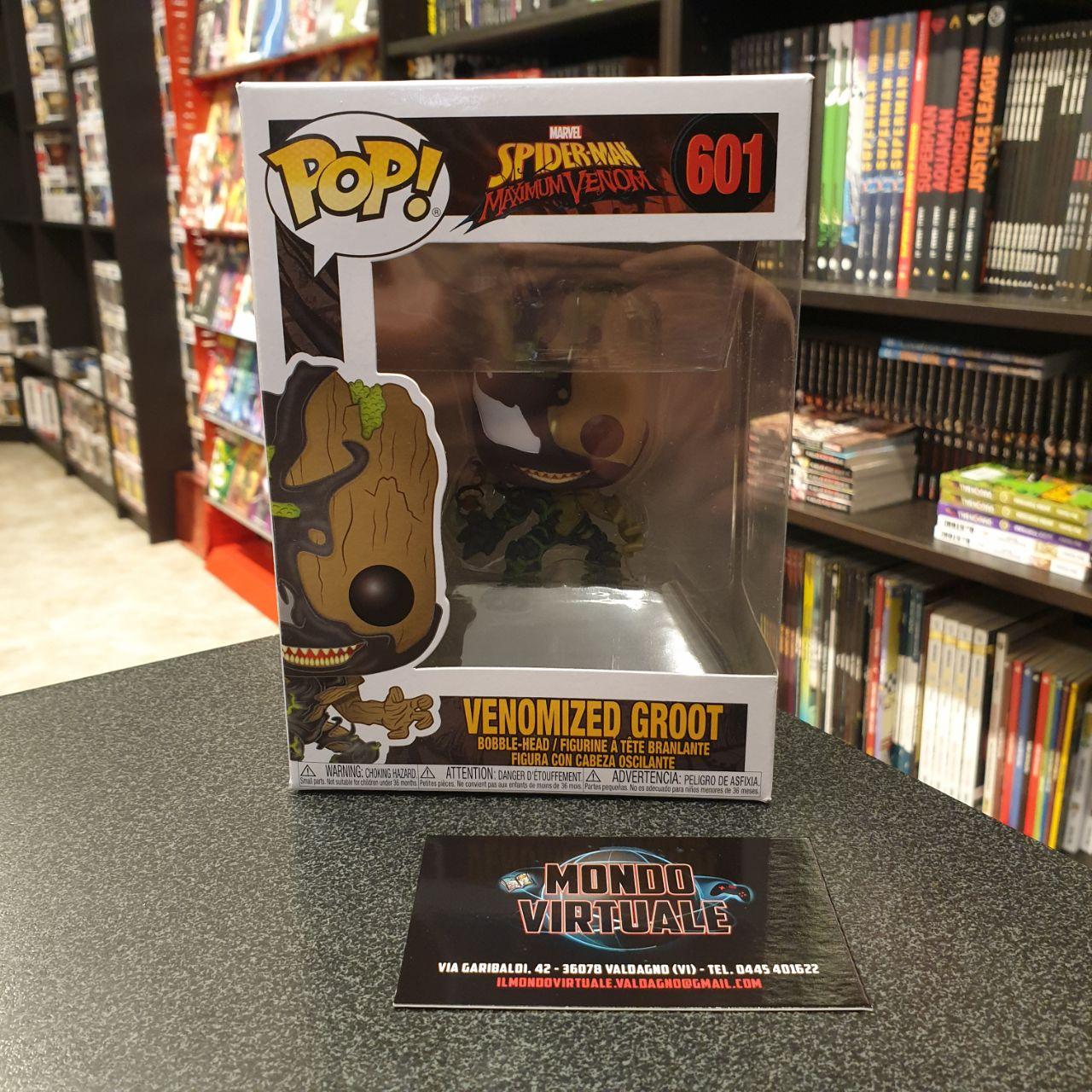 Funko Pop 601 Venomized Groot – Spider-Man Maximum Venom – MONDO VIRTUALE