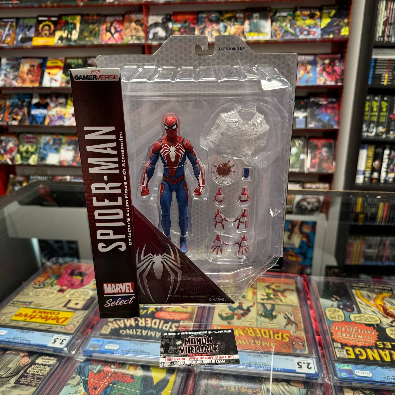 Marvel Select Spider-Man – Game Verse Ps4 – Action Figures – MONDO VIRTUALE