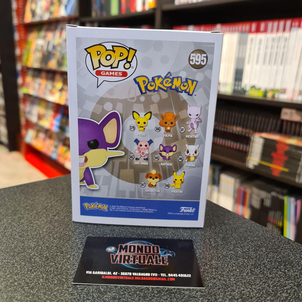 Funko Pop 595 Rattata – Pokemon – Pokémon – MONDO VIRTUALE