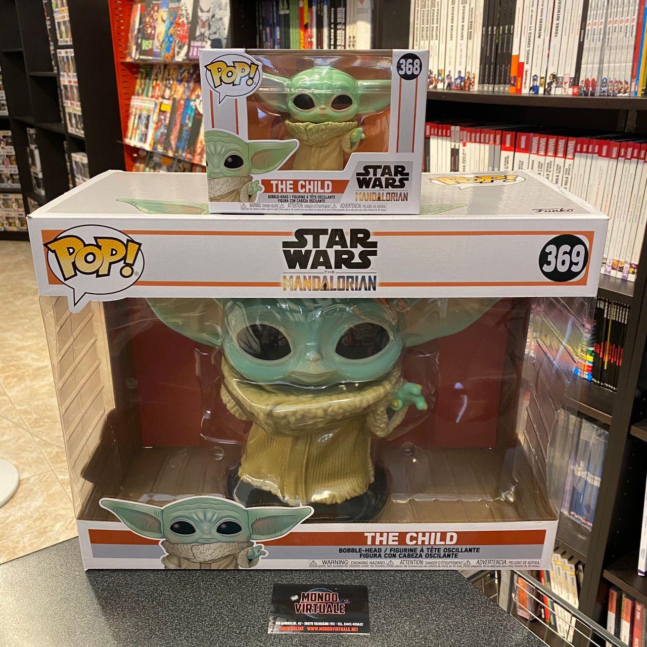 Funko Pop 369 The Child Oversize da 25cm – Star Wars The Mandalorian ...