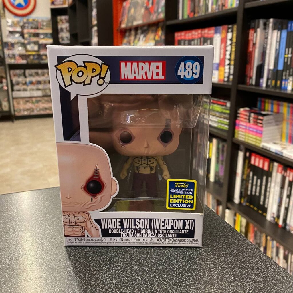 Funko Pop 489 Wade Wilson (Weapon X) Limited Edition Exclusive ...