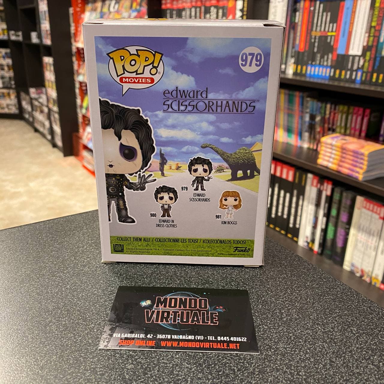 Funko Pop 979 Edward Scissorhand – Mani di Forbice – Johnny Deep ...