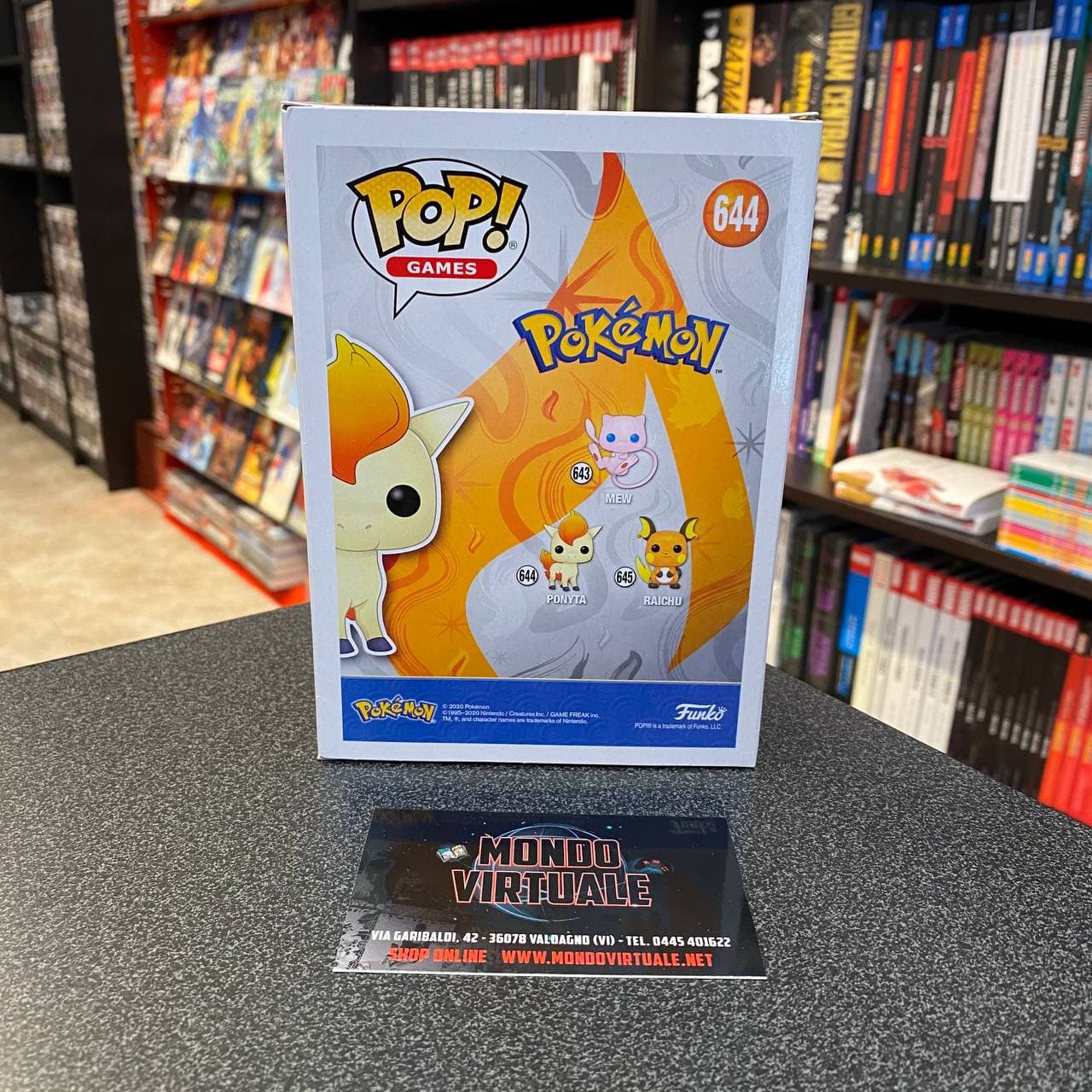 Funko Pop 644 Ponyta – Pokemon – Pokémon – Nintendo – MONDO VIRTUALE