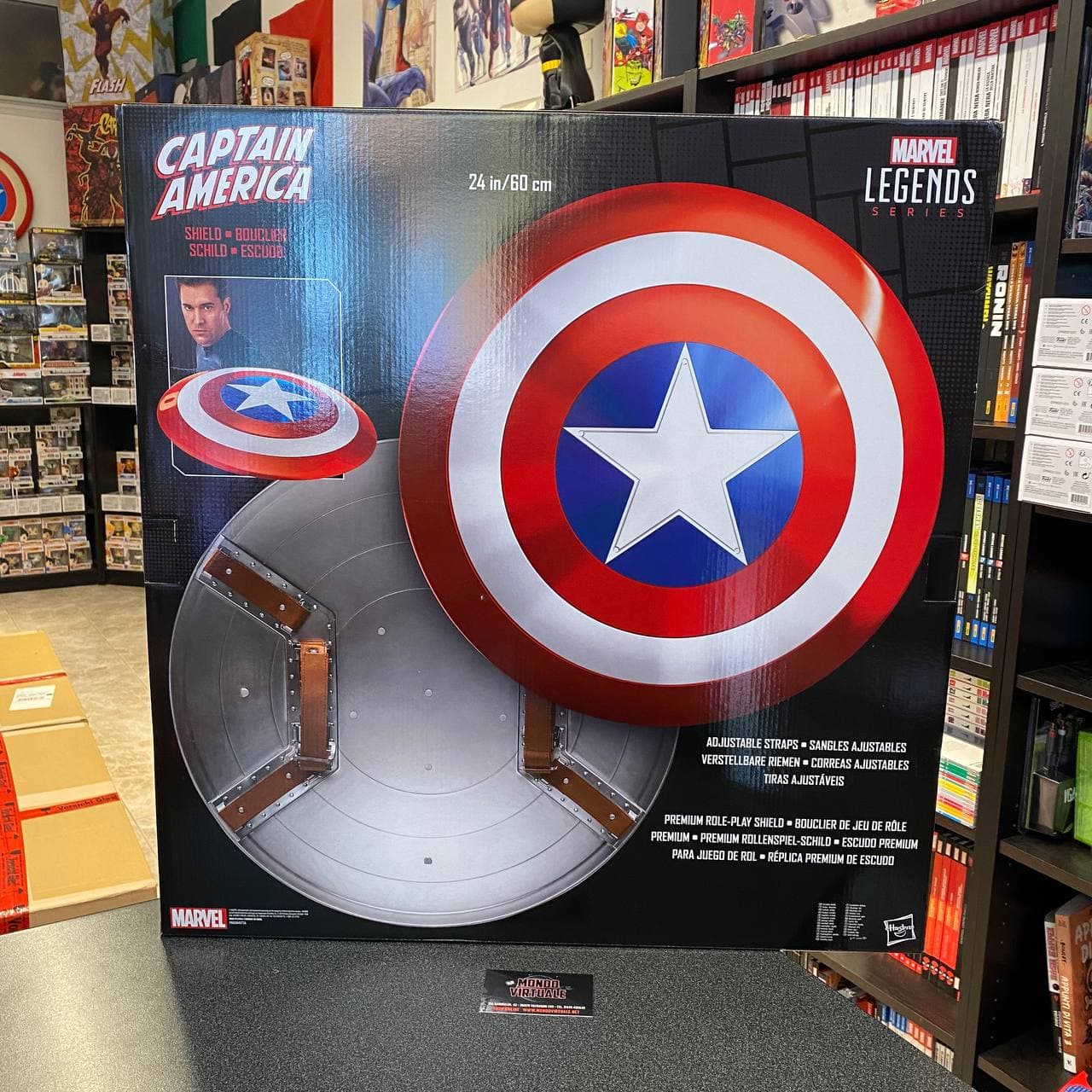 Captain America Shield – Marvel Legends – Hasbro – Capitan America ...