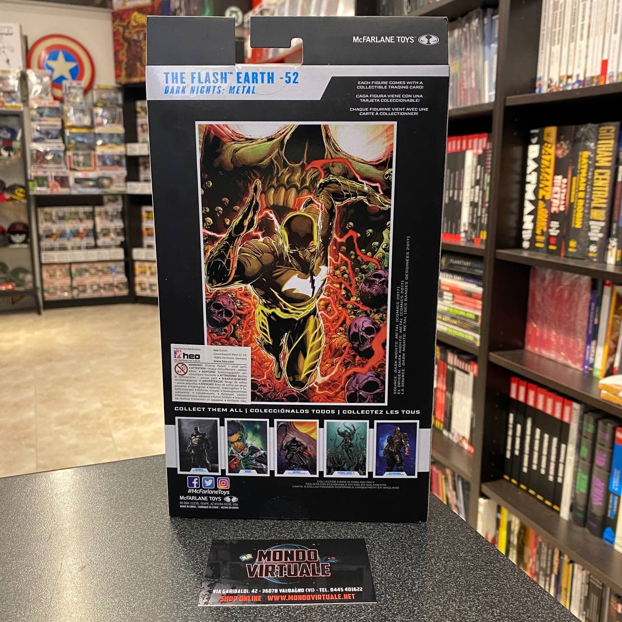 The Flash Earth -52 Gold Label – McFarlane Toys – Action Figures – Dc ...