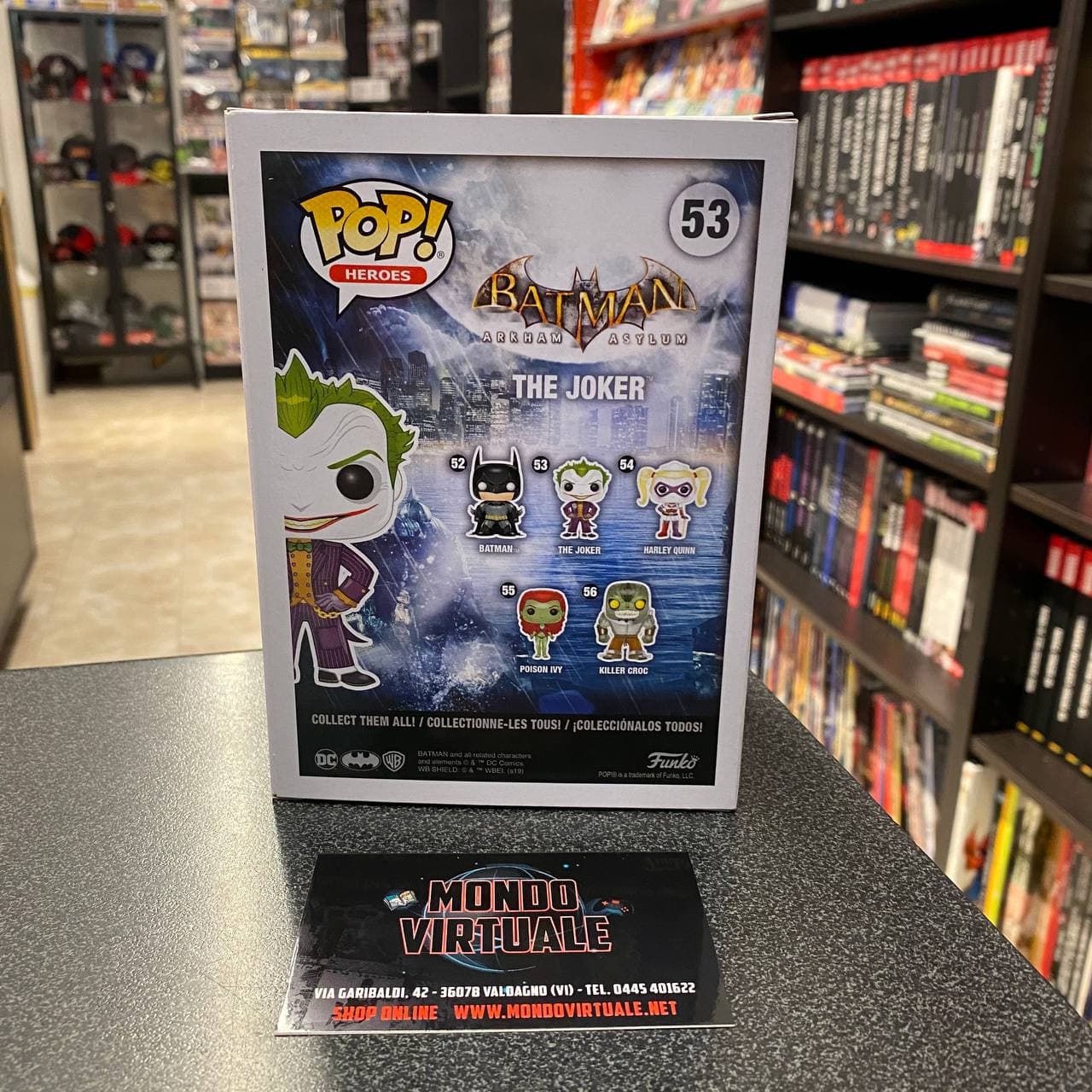 Funko Pop 53 The Joker Special Edition Metallic – Batman Arkham Asylum ...