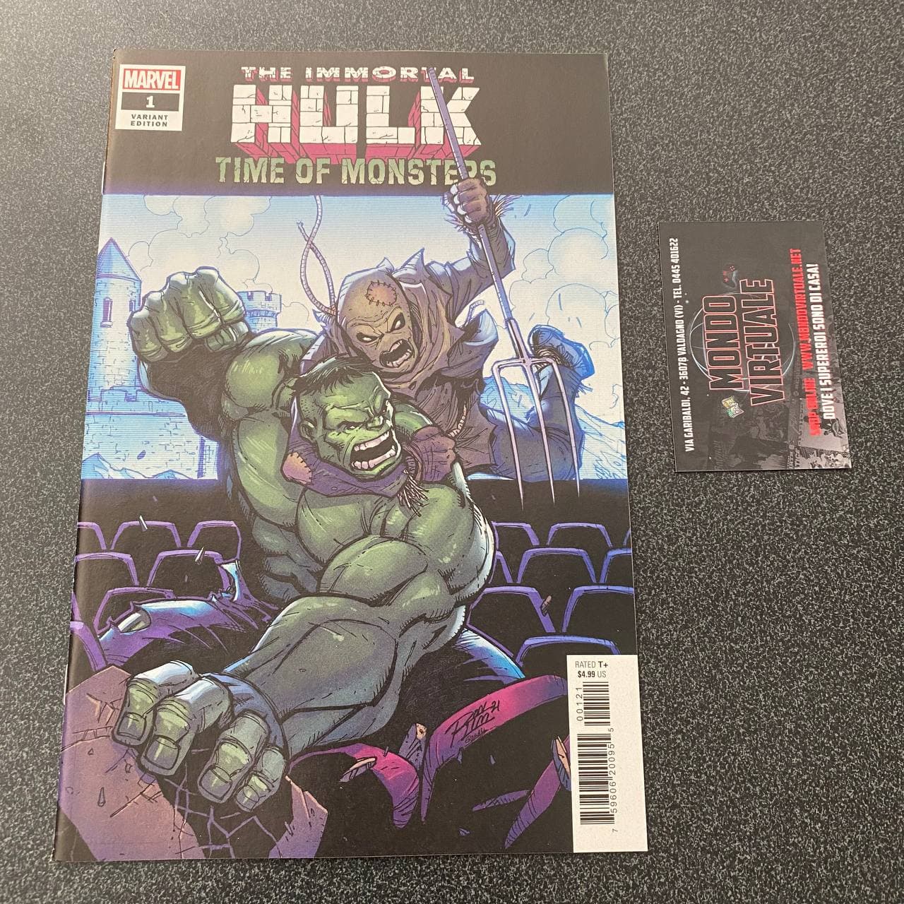 Immortal Hulk Time Of Monsters #1 – One Shot – Variant Cover di Ron Lim ...
