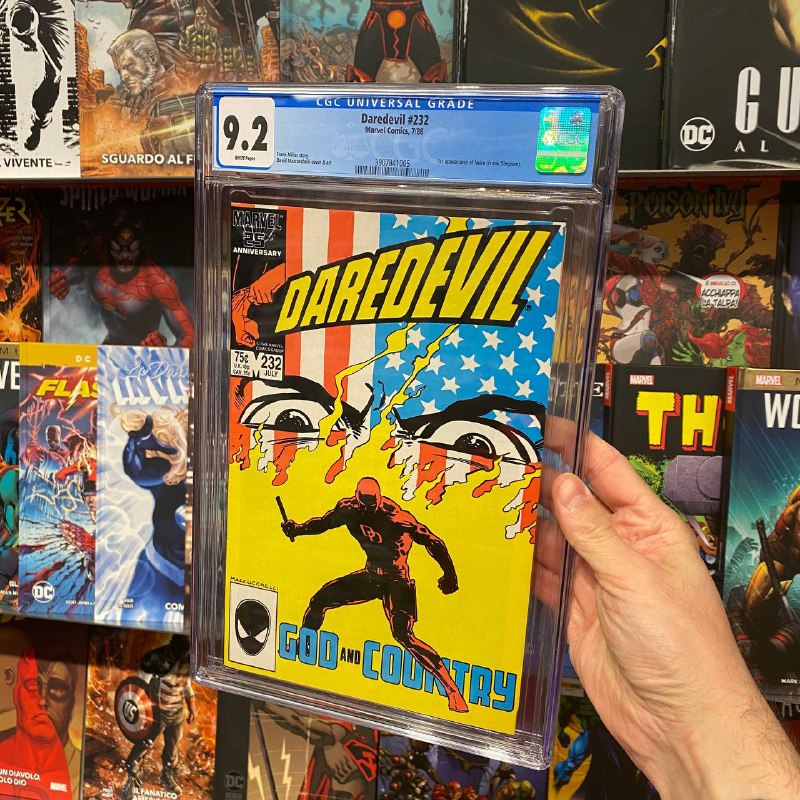 Daredevil #232 CGC Comics 9.2 1st appearance di Nuke – Marvel Comics ...