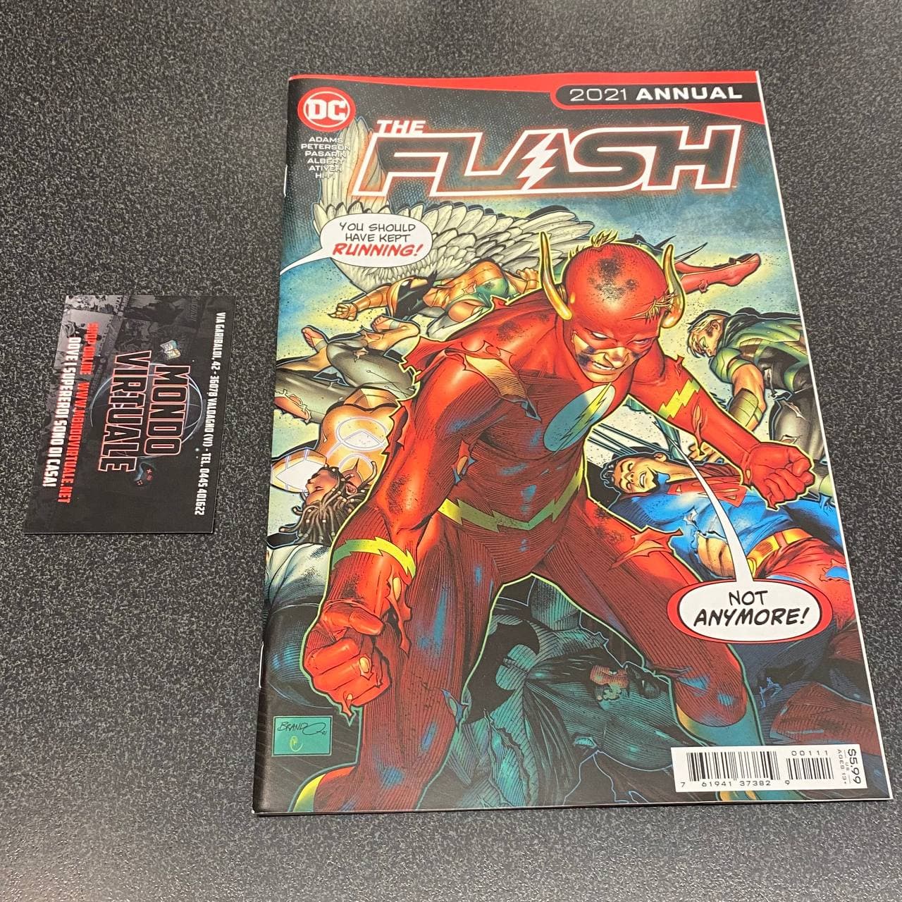 Flash Annual 2021 #1 Cover A Regular di Brandon Peterson – Dc Comics ...
