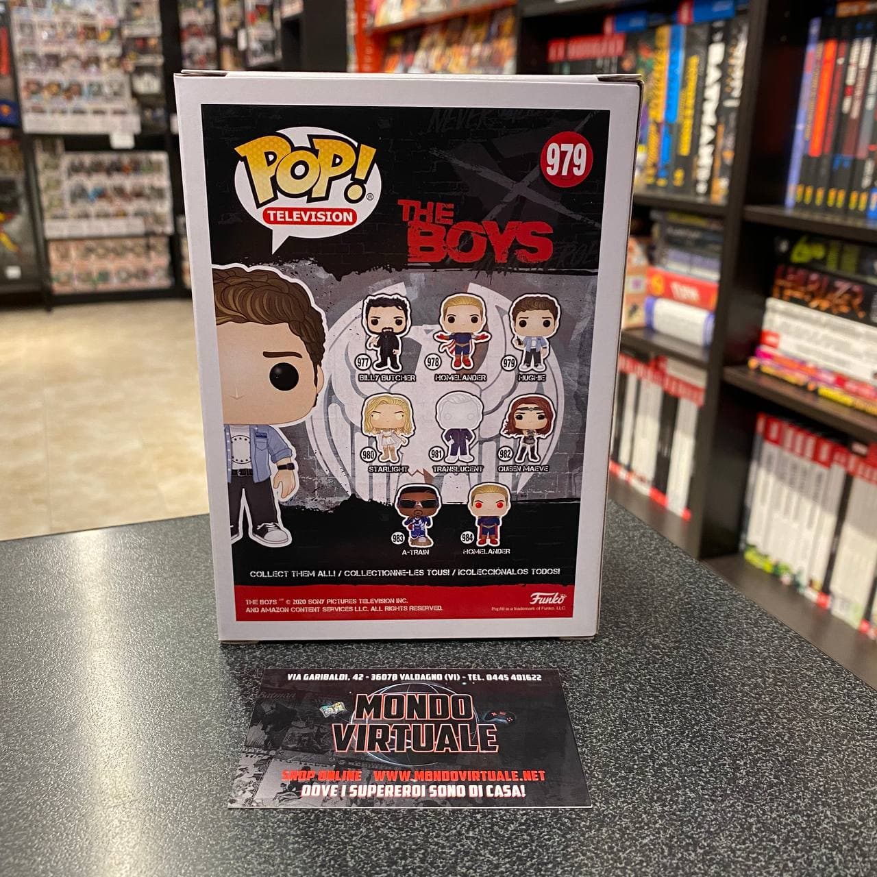 Funko Pop 979 Hughie – The Boys – MONDO VIRTUALE