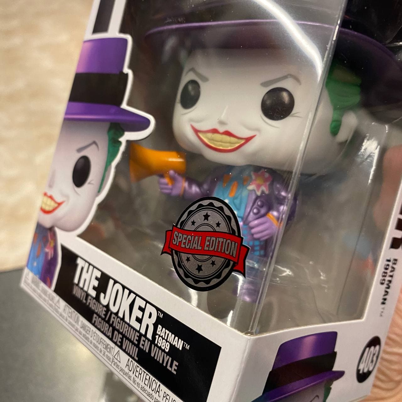 Funko Pop 403 The Joker Special Edition – Batman 1989 – MONDO VIRTUALE