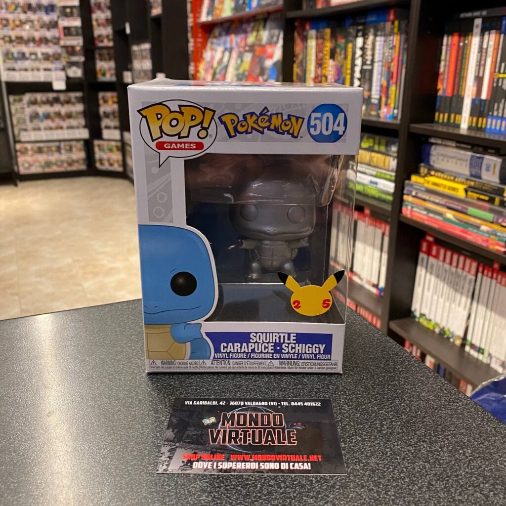 Funko Pop 504 Squirtle Silver – Pokémon – Pokemon – Nintendo – MONDO ...