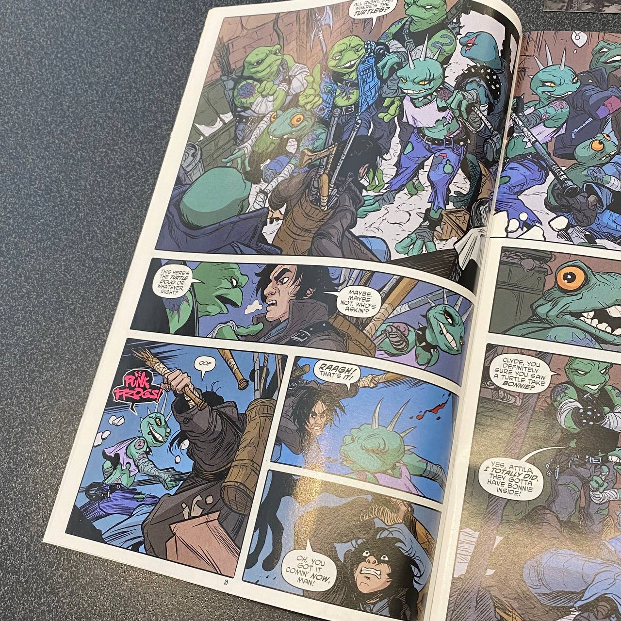 Teenage Mutant Ninja Turtles #125 Prima app. completa delle Punk Frogs ...