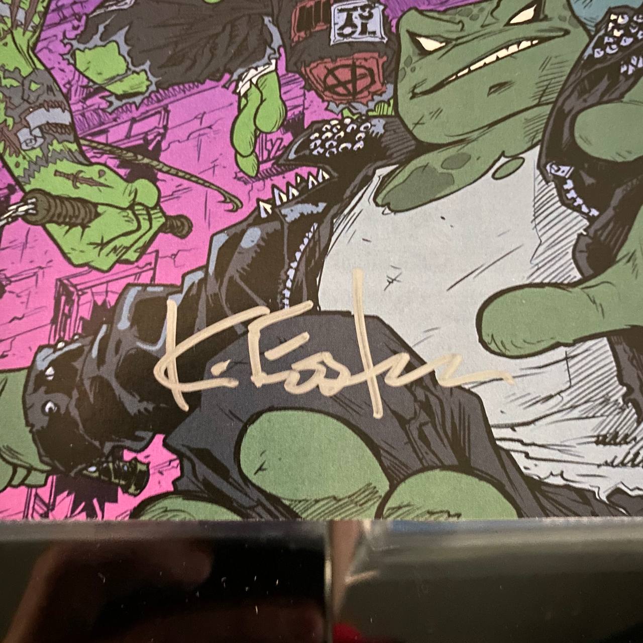 Teenage Mutant Ninja Turtles #125 Prima app. completa delle Punk Frogs ...