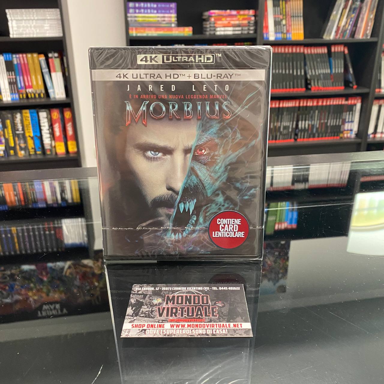 Morbius – 4K UltraHD + Blu-Ray + Card Lenticolare – ITA – MONDO VIRTUALE