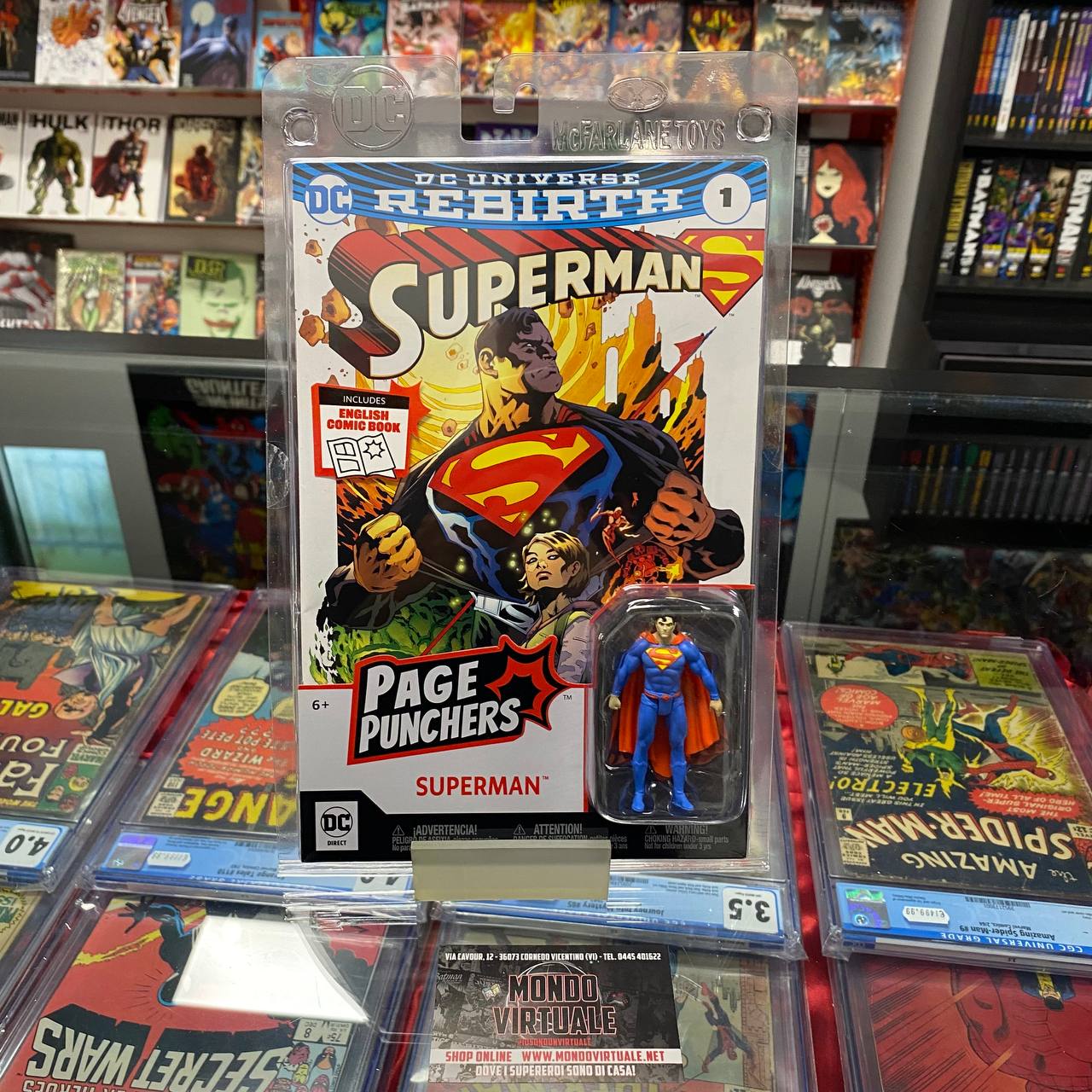 Superman – Dc Page Punchers – Mini Action Figures – McFarlane Toys – Dc ...