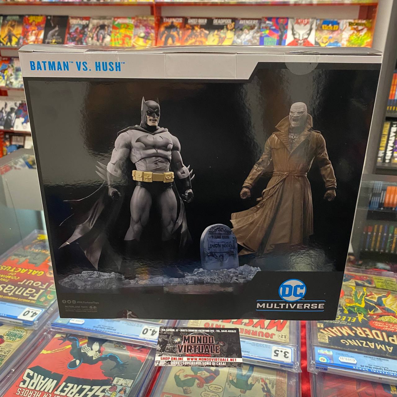 Batman Vs Hush Pack – Action Figures – Dc Multiverse – McFarlane Toys ...