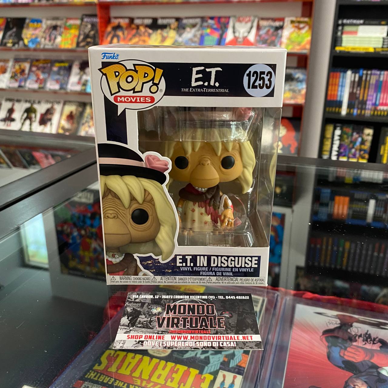 Funko Pop 1253 E.T. in Disguise – E.T. The Extra-Terestrial – MONDO ...