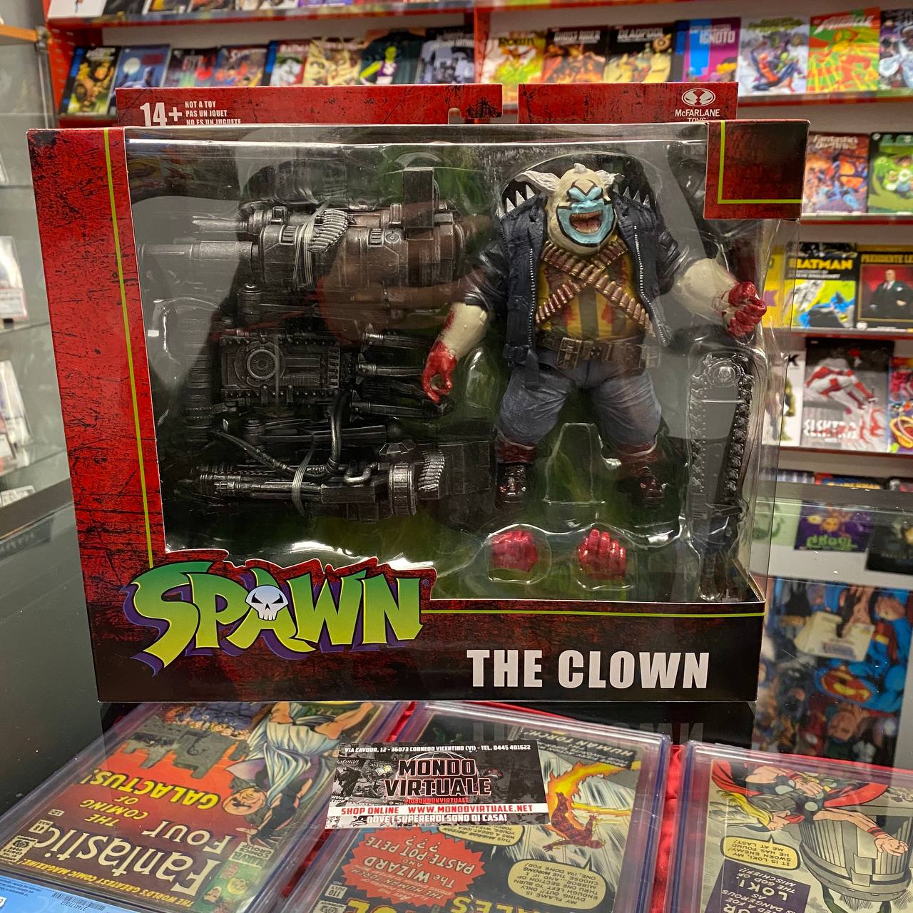 The Clown Bloody Deluxe Version – Spawn – Action Figures – McFarlane ...