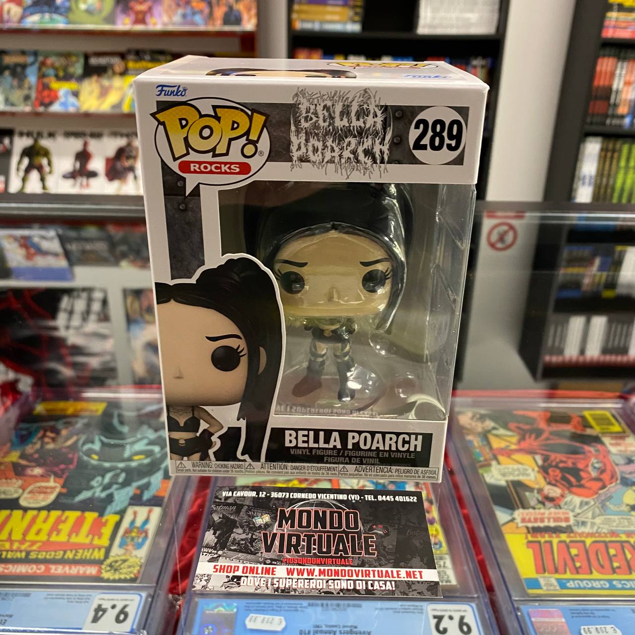 Funko Pop 289 Bella Poarch – Rocks | MONDO VIRTUALE