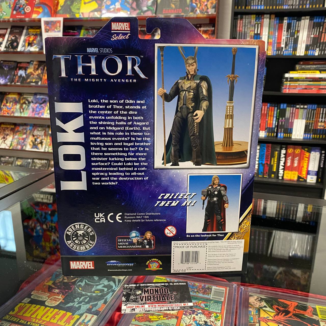 Loki – Marvel Select – Action Figures – Diamond Toys – Thor The Mighty ...