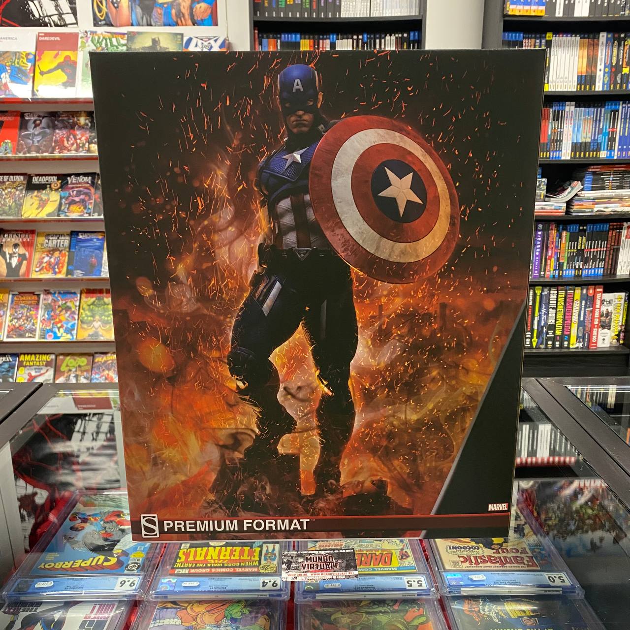 Captain America Premium Format – Sideshow Collectibles – Marvel ...
