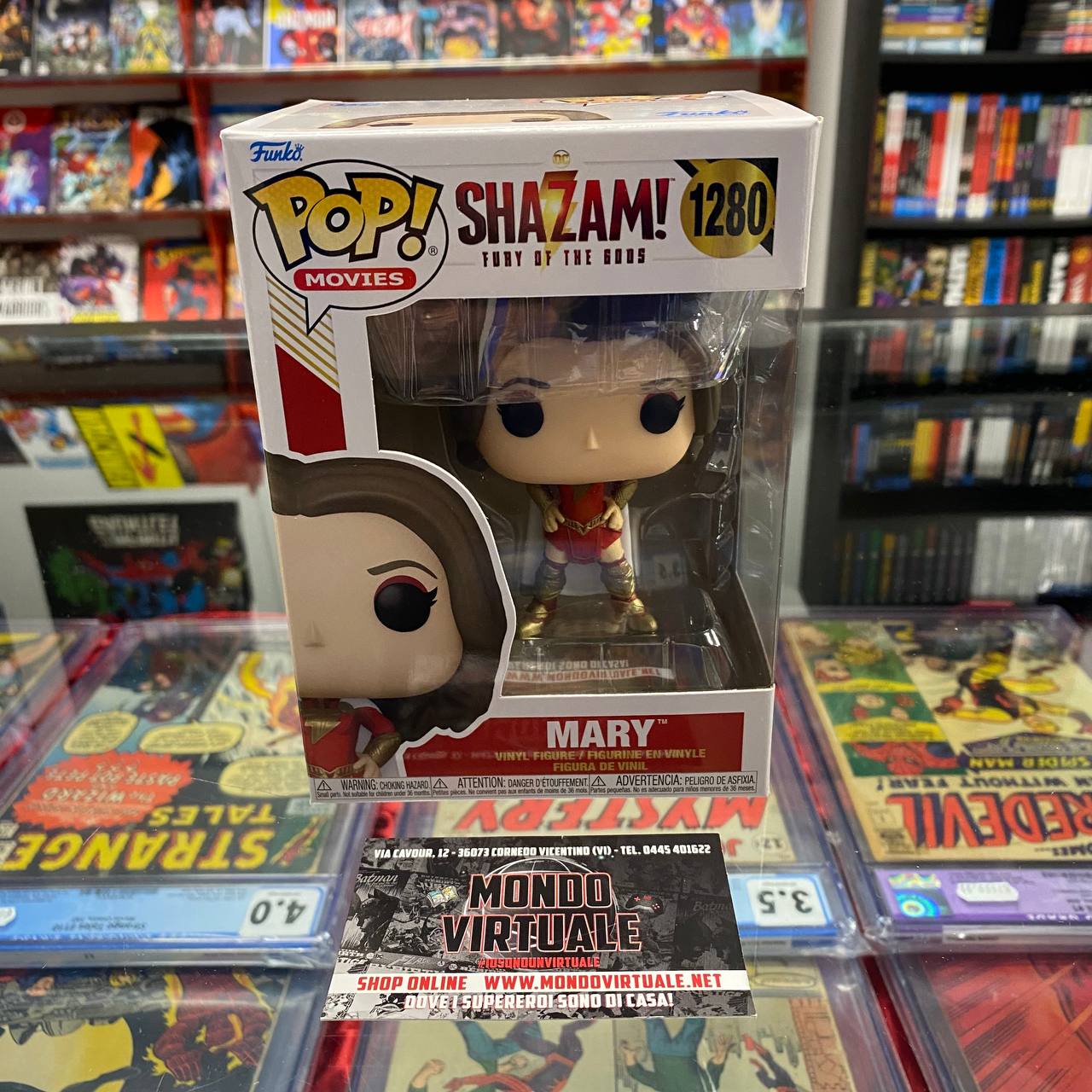 Funko Pop 1280 Mary – Shazam! Fury of the Gods – MONDO VIRTUALE