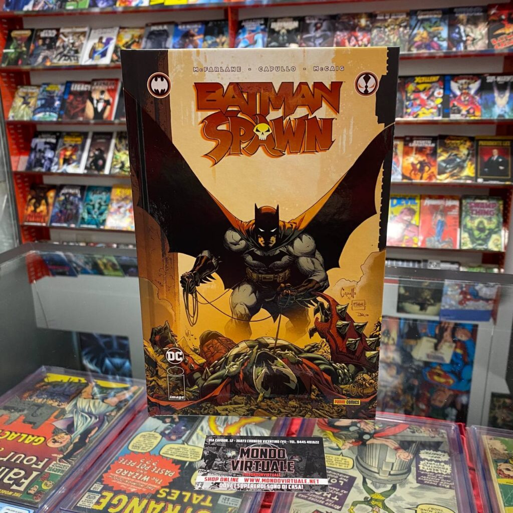 Batman / Spawn – Cover Batman – Panini Comics – MONDO VIRTUALE