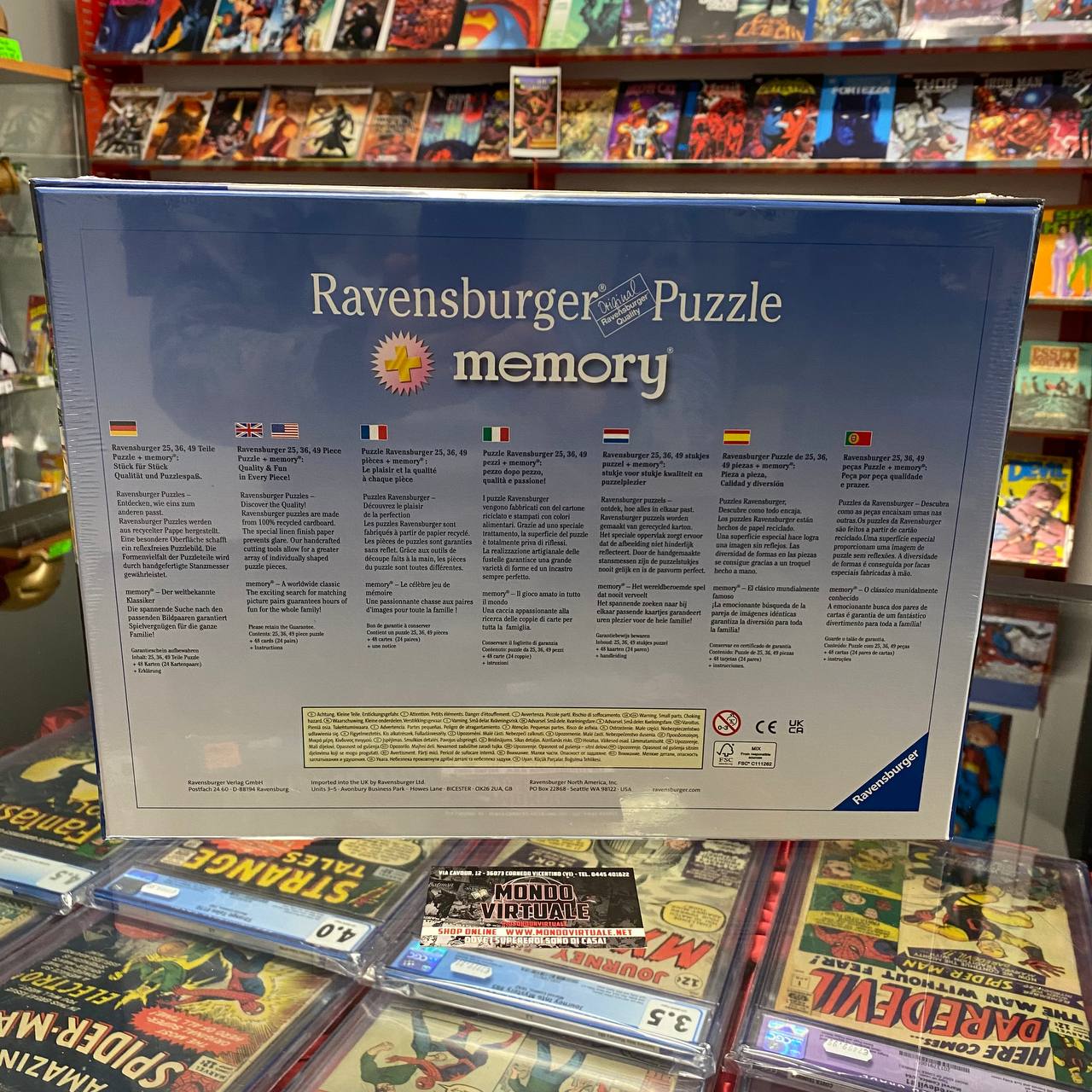 Batman – Multipack Memory + 3 Puzzle – Dc Comics – Ravensburger – MONDO ...