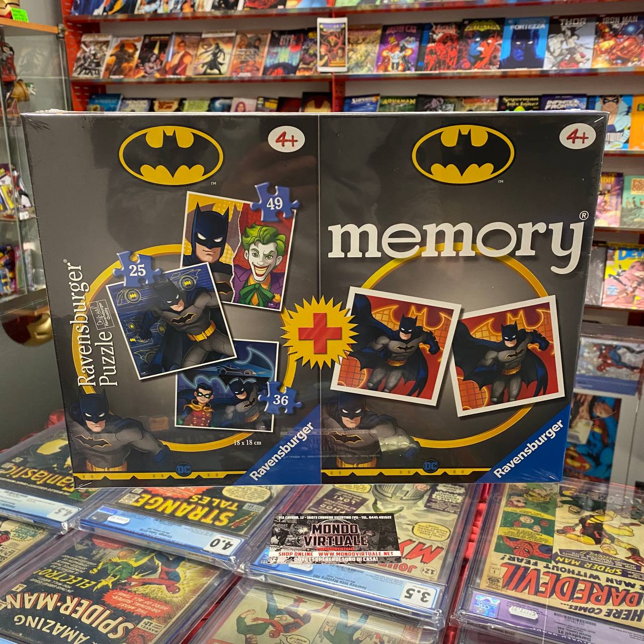 Batman – Multipack Memory + 3 Puzzle – Dc Comics – Ravensburger – MONDO ...