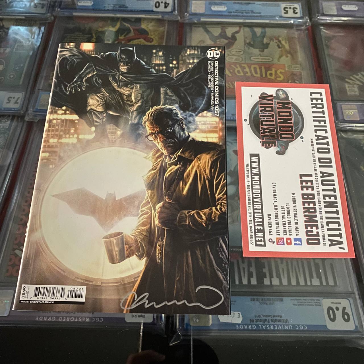 Detective Comics #1057 Variant Cover di Lee Bermejo firmato – Batman ...