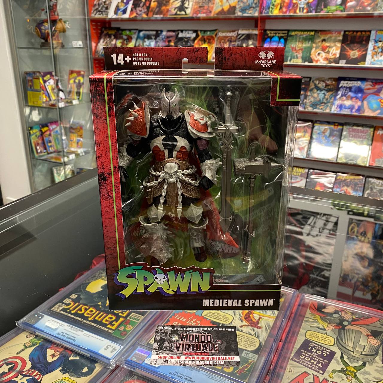 Medieval Spawn – McFarlane Toys – Action Figures – MONDO VIRTUALE
