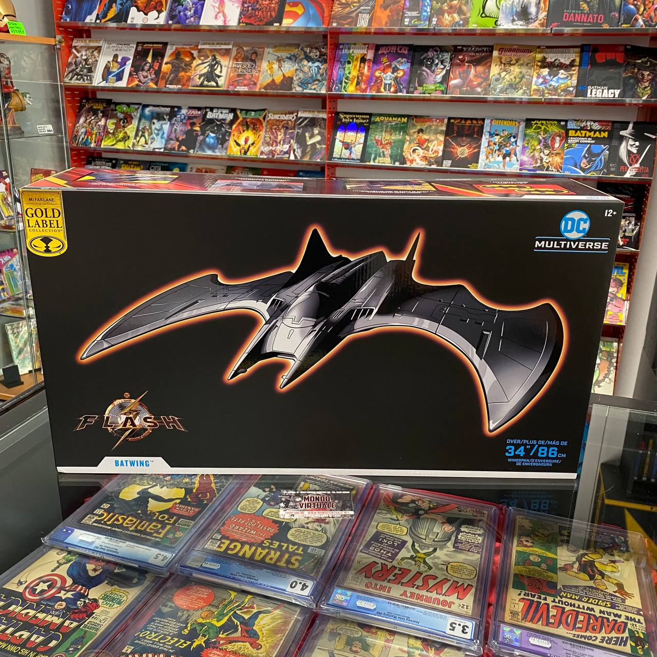 Batwing – The Flash Movie – Gold Label – Vehicle McFarlane Toys ...