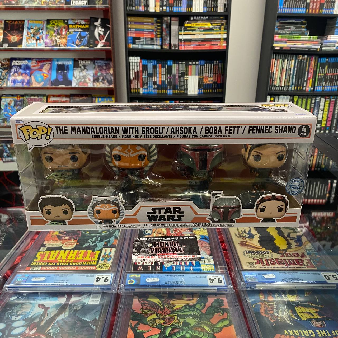Funko Pop 4 Pack Special Edition Star Wars The Mandalorian – Disney ...
