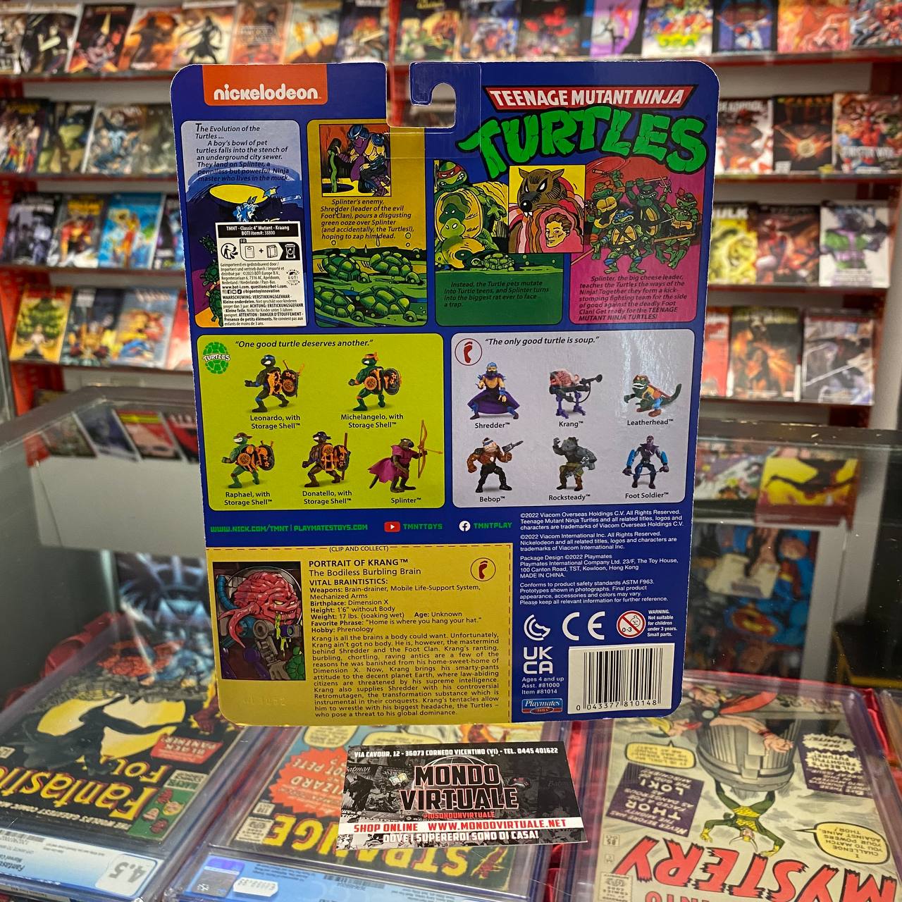 Krang – Classic Teenage Mutant Ninja Turtles – TMNT – Playmates Toys ...