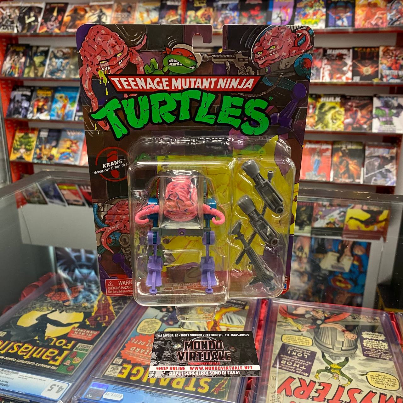 Krang – Classic Teenage Mutant Ninja Turtles – TMNT – Playmates Toys ...