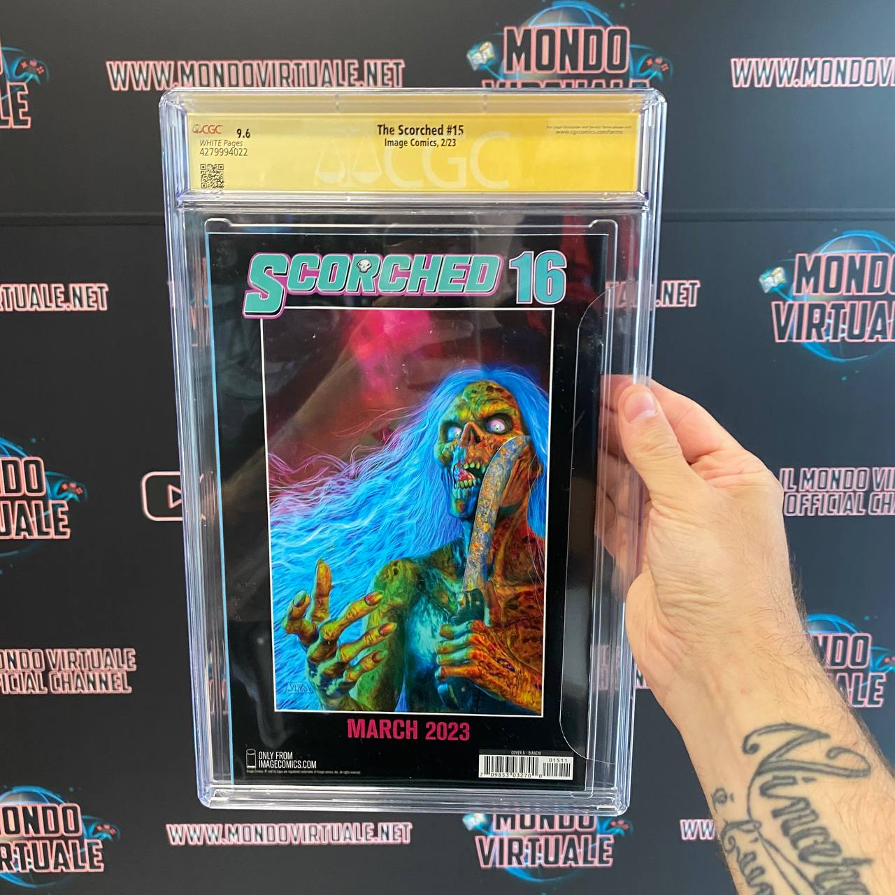 The Scorched #15 CGC Comics 9.6 signed by Simone Bianchi – Image Comics – Todd McFarlane – Spawn ...