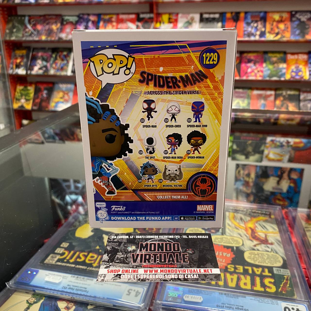 Funko Pop 1229 Spider-Byte – Spider-Man A Cross the Spider-Verse ...