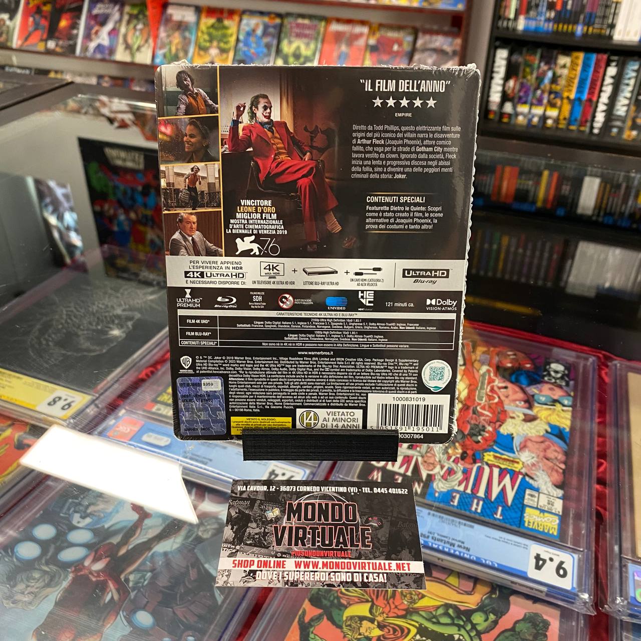Joker Steelbook Limited Edition – 4K Ultra HD + Blu-Ray – Joaquin Phoenix – Ita – Dc – Warner ...