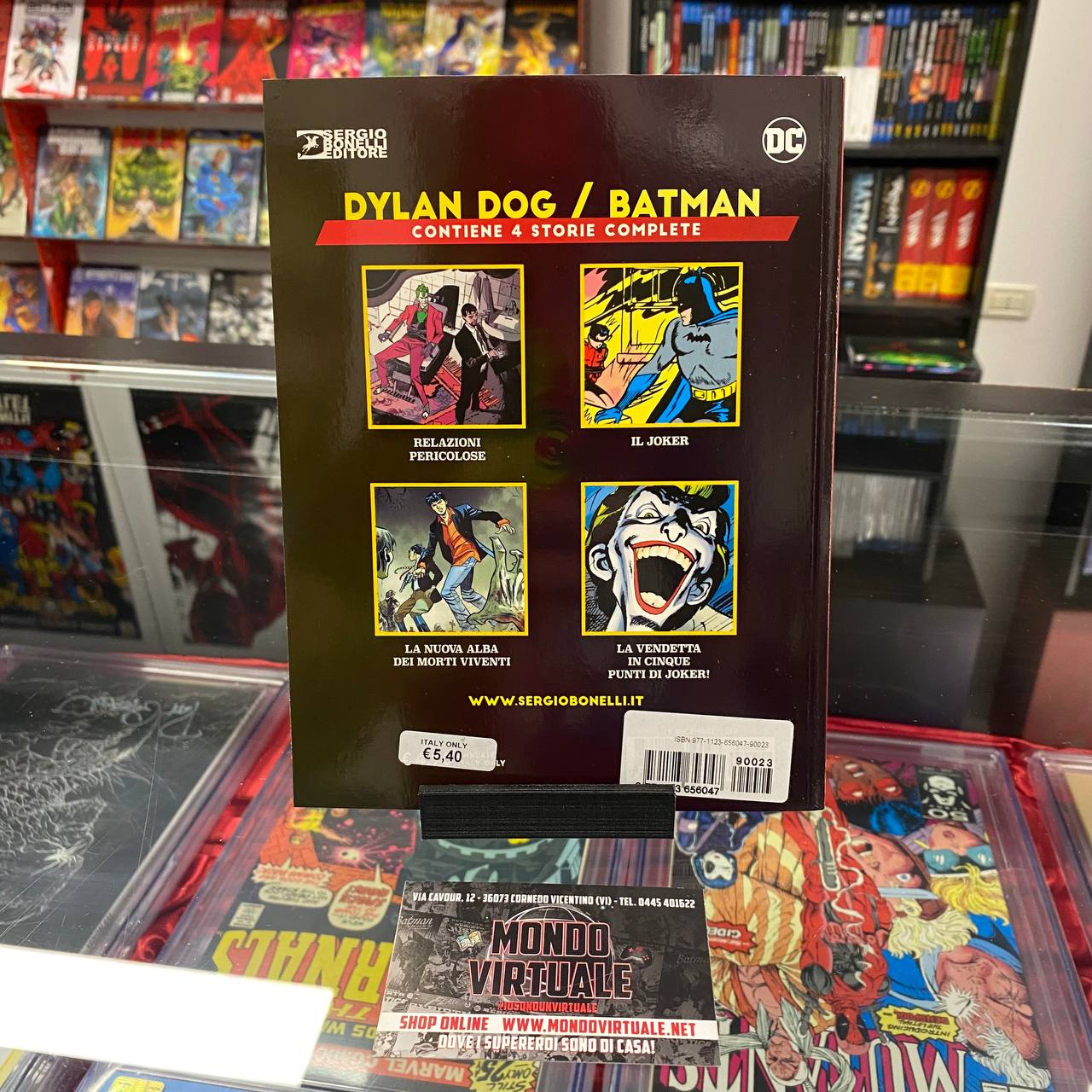 Dylan Dog Batman – 4 Storie Complete – Sergio Bonelli – Dc Comics – MONDO VIRTUALE