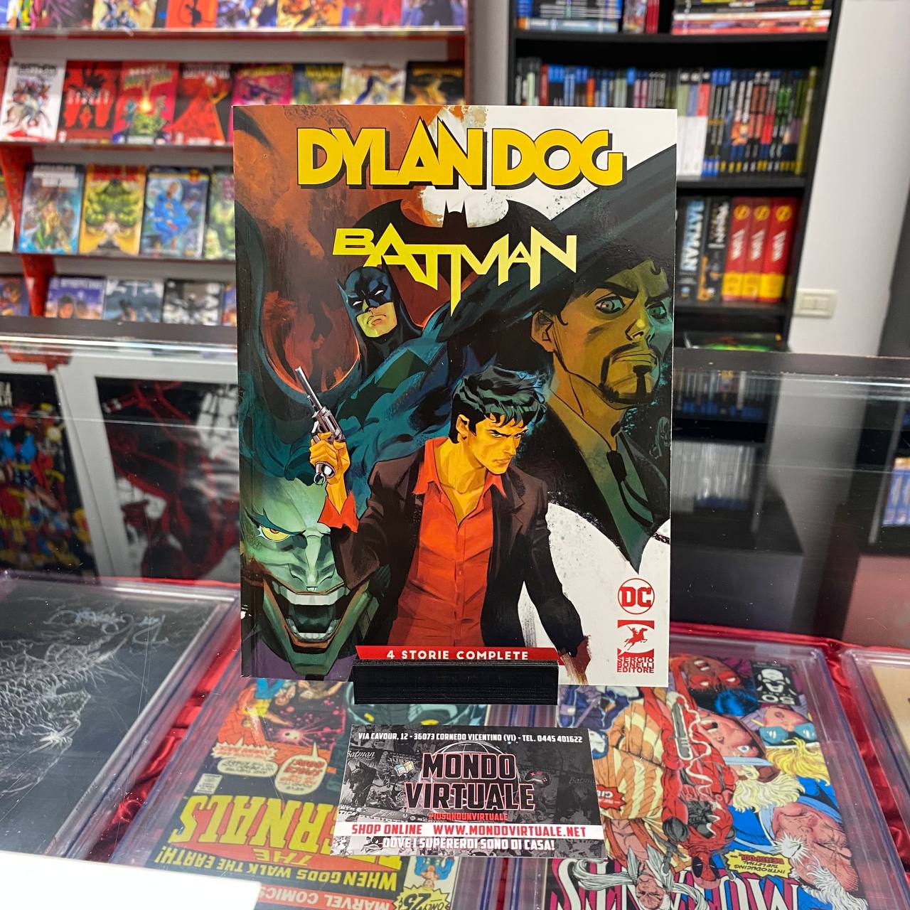 Dylan Dog Batman – 4 Storie Complete – Sergio Bonelli – Dc Comics – MONDO VIRTUALE