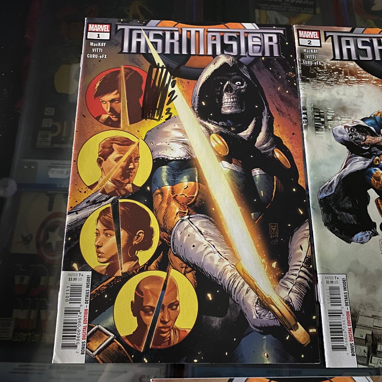 Saga Completa Taskmaster 2020 dal 1 al 5 firmati da Alessandro Vitti – Marvel USA – MONDO VIRTUALE