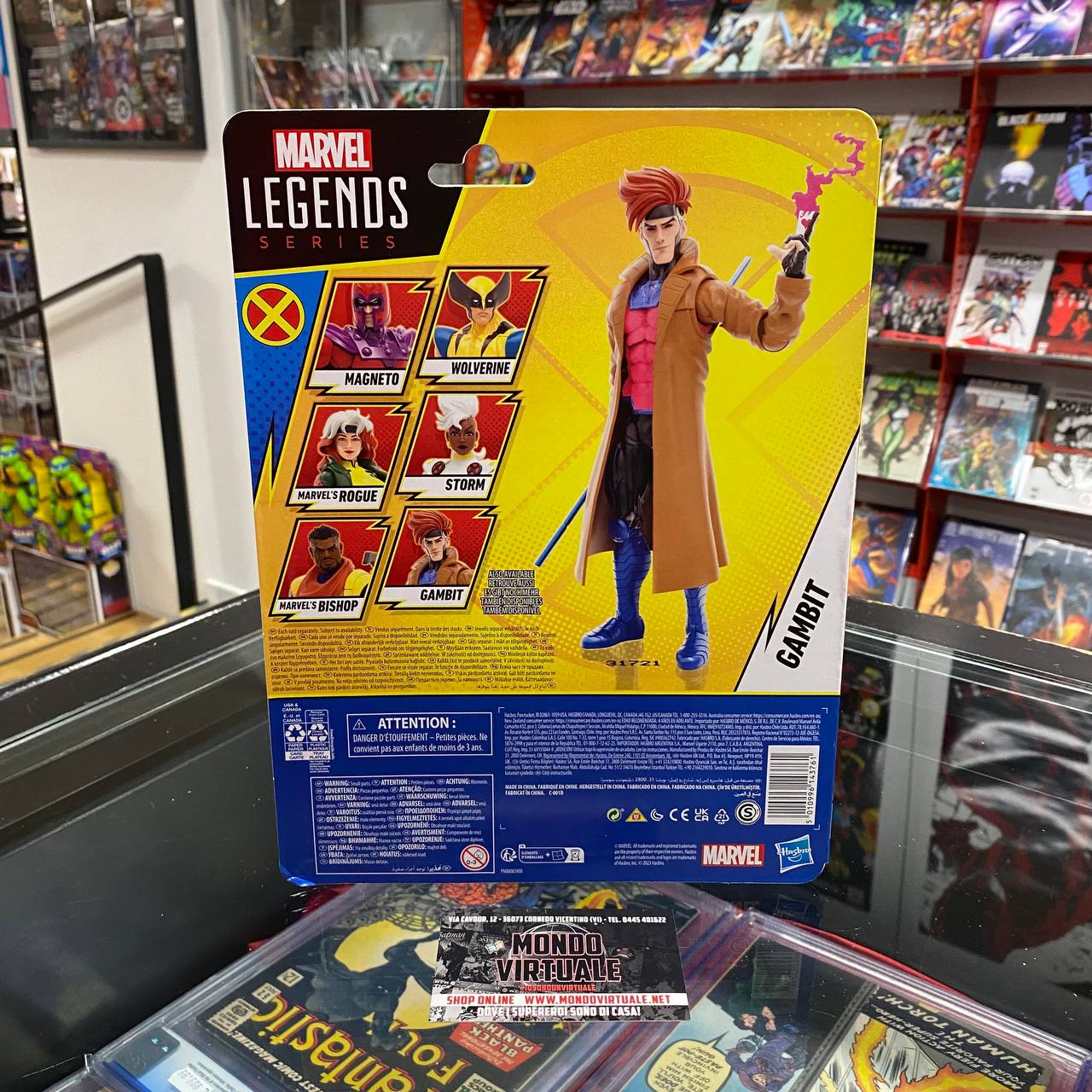 Gambit – Marvel Legends Series – X-Men ’97 – Action Figures – Hasbro ...