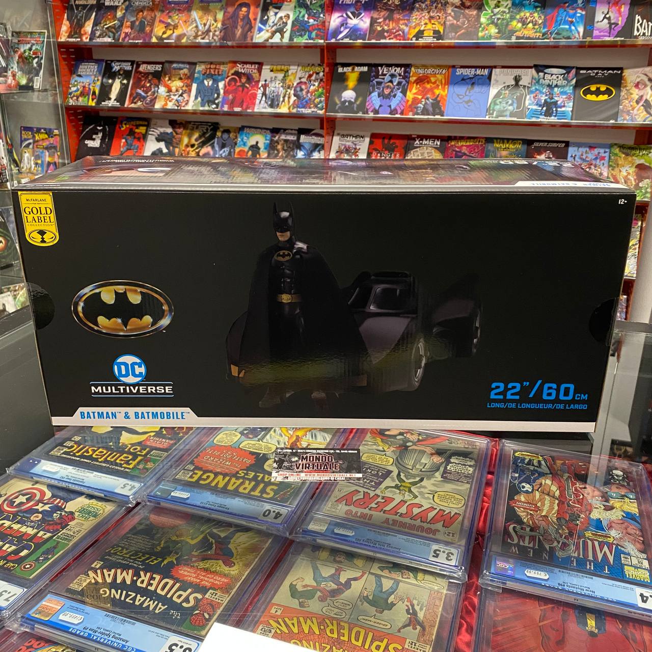 Batmobile + Batman Action Figures Pack – DC Multiverse – Action Figures ...