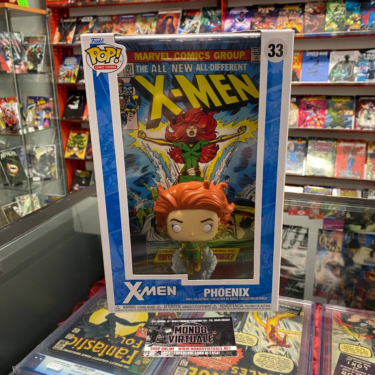 Funko Pop Comic Covers 33 Phoenix – Marvel – MONDO VIRTUALE